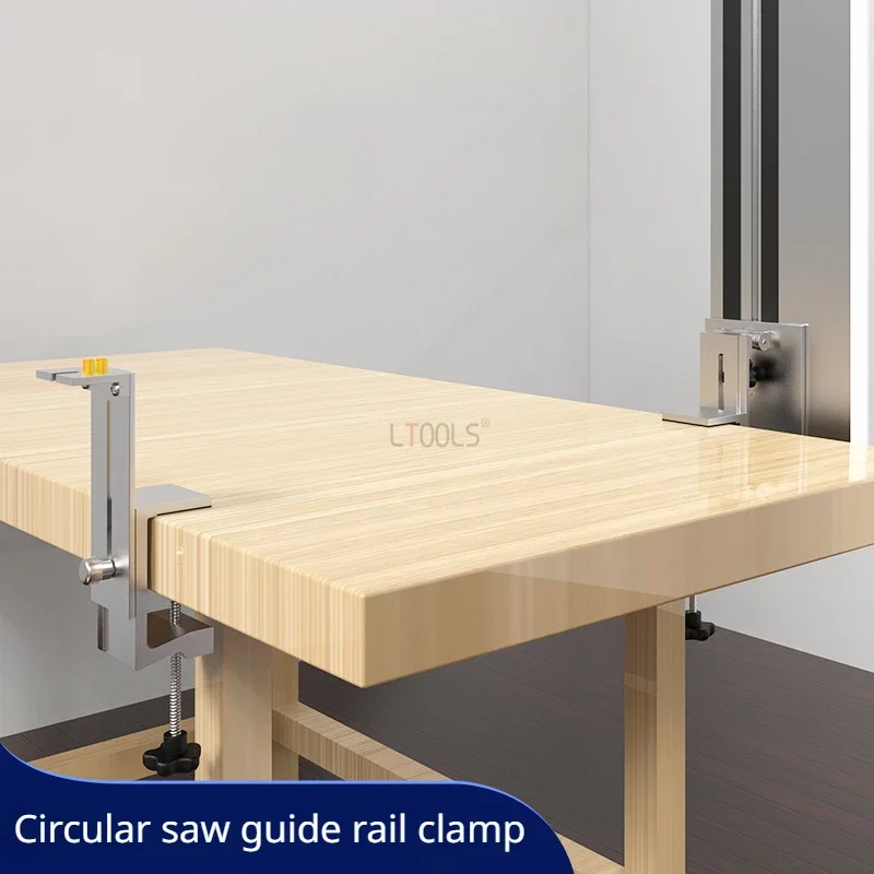 Riel-de-sierra-Circular-herramienta-de-carpinter-a-Clip-auxiliar-de ...