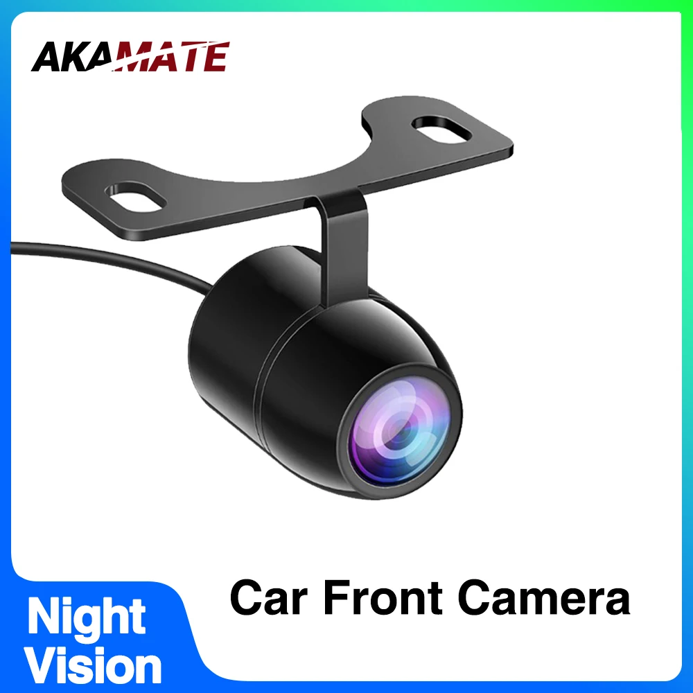 AKAMATE-Front-View-Camera-720P-Car-Night-Vision-Waterproof-Parking ...