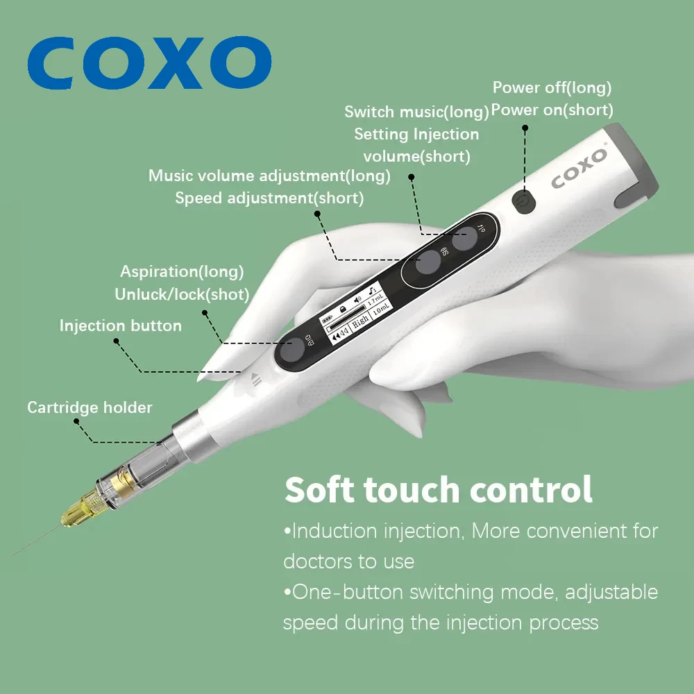 COXO-GENI-Dental-Anesthesia-Injector-Booster-With-LCD-Display-Painless ...