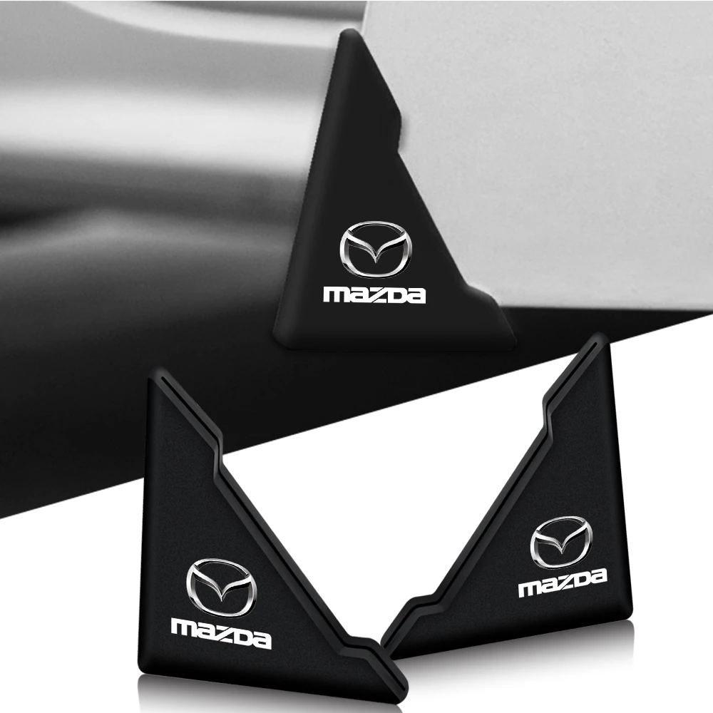 2Pcs Car Door Corner Silicone Anti-collision Protection Sticker For ...