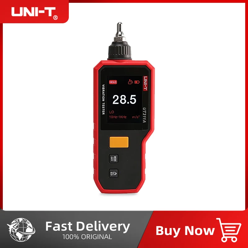 UNI-T-UT311A-UT312A-Handheld-Vibration-Tester-LCD-TFT-Auto-Rotating ...