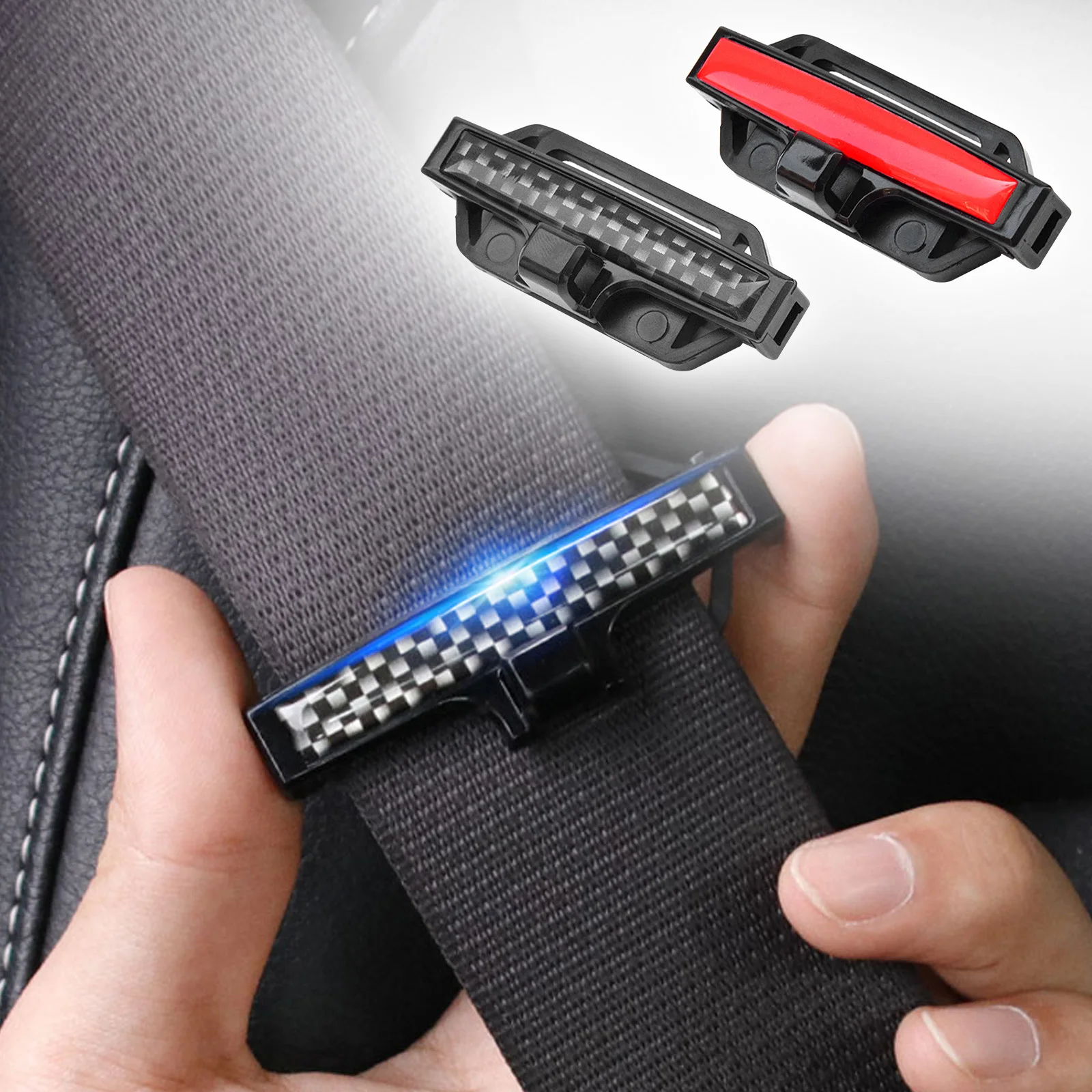 2pc-Sicherheits-gurt-Schutz-clip-Einstell-schloss-Sicherheits-gurt ...