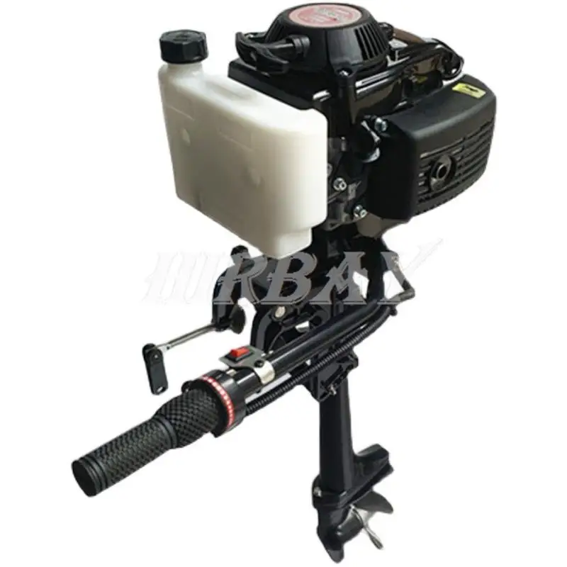 Marine-Engine-Motor-Four-Stroke-4-HP-Outboard-Marine-Propeller-For-2-4 ...