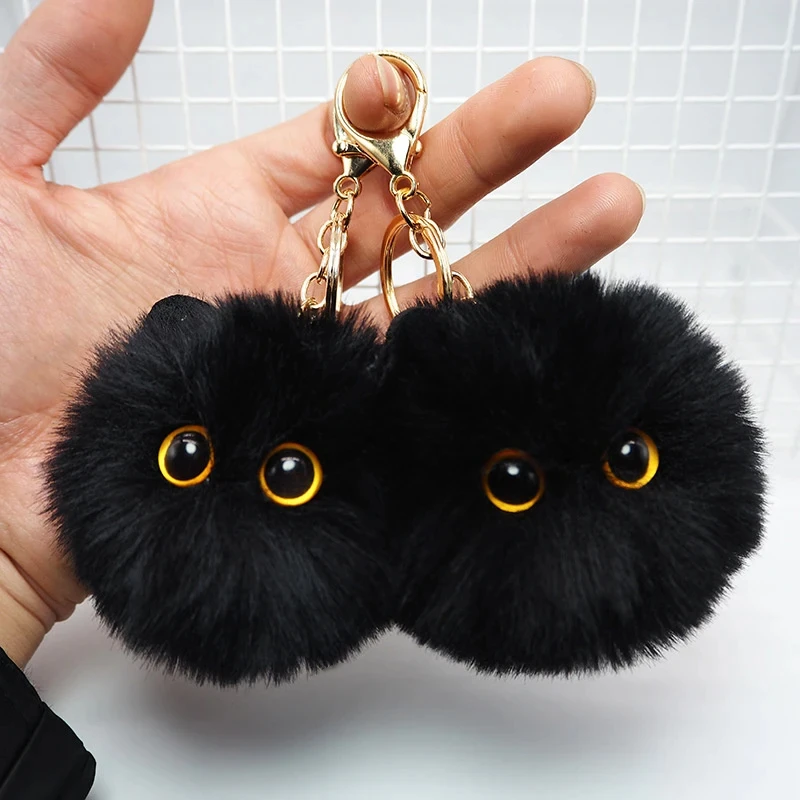 Cute-Plush-Keychain-Cartoon-Cat-Toy-Pendant-Keyring-For-Women-Bag ...