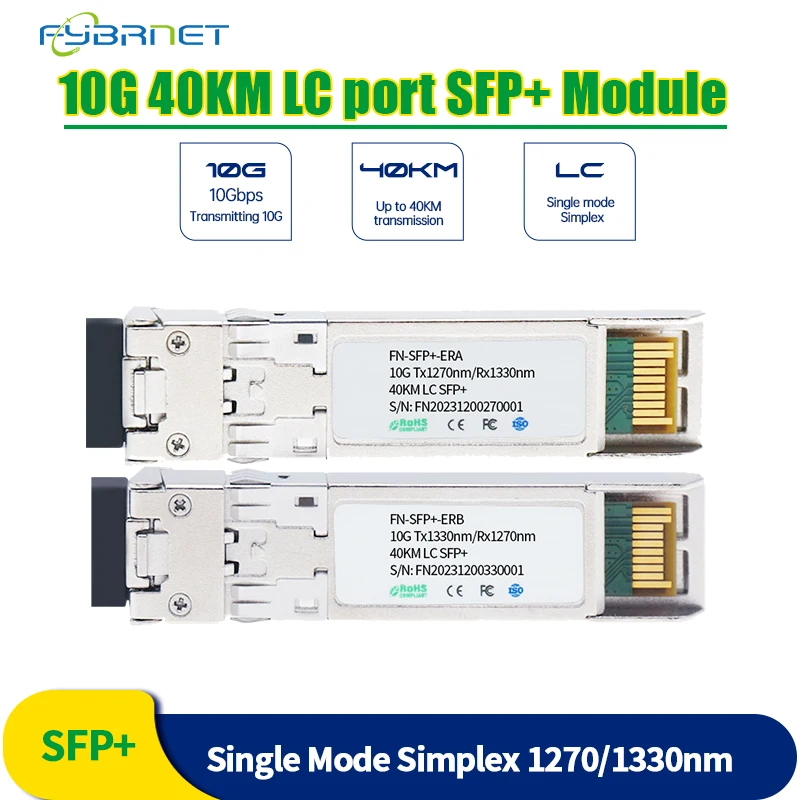 10G-40KM-SFP-Fiber-Module-Transceiver-WDM-BIDI-LC-Optical-Fiber-Module ...