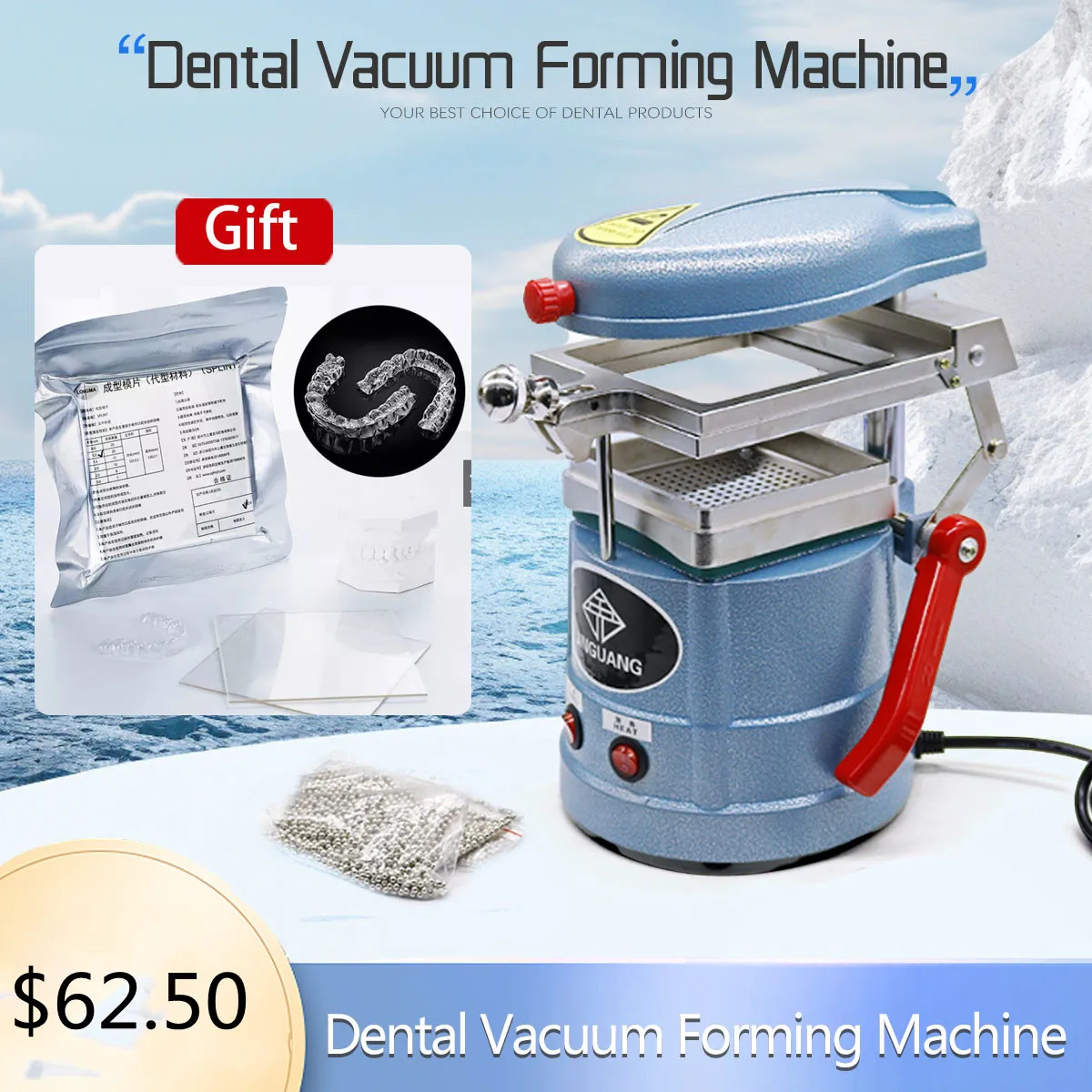 Dental-Lab-Orthodontic-Laminator-Vacuum-Former-With-Vacuum-Splint ...