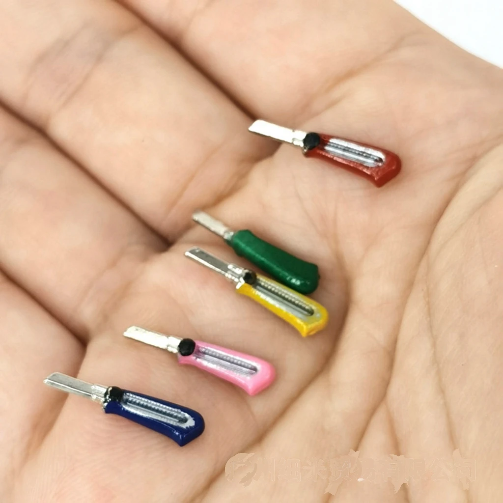 1/12 5PCS Dollhouse Miniature School Supplies And Stationery Mini ...