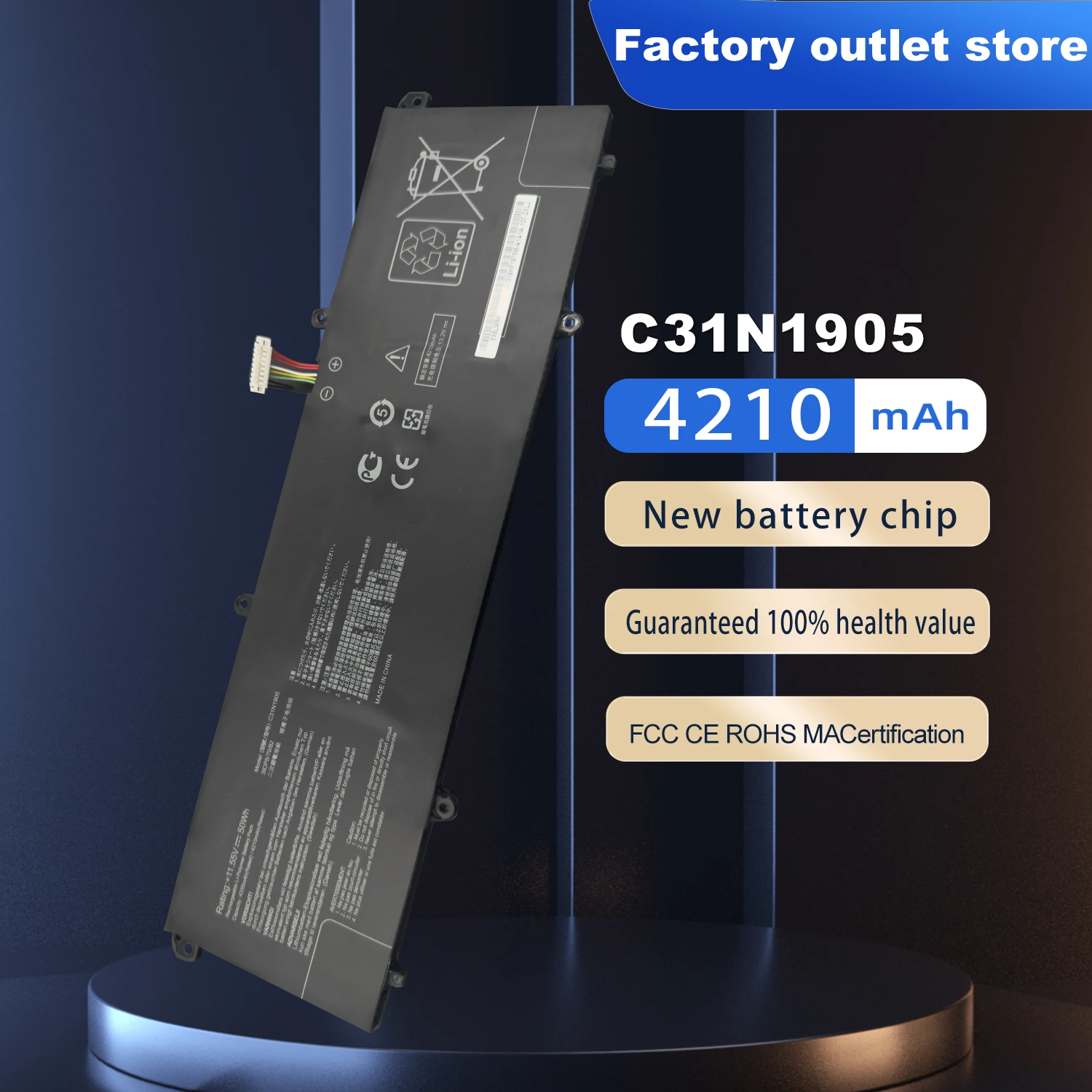 DXT NEW C31N1905 Laptop Battery for ASUS K533F S433FL S521FA S533FL ...