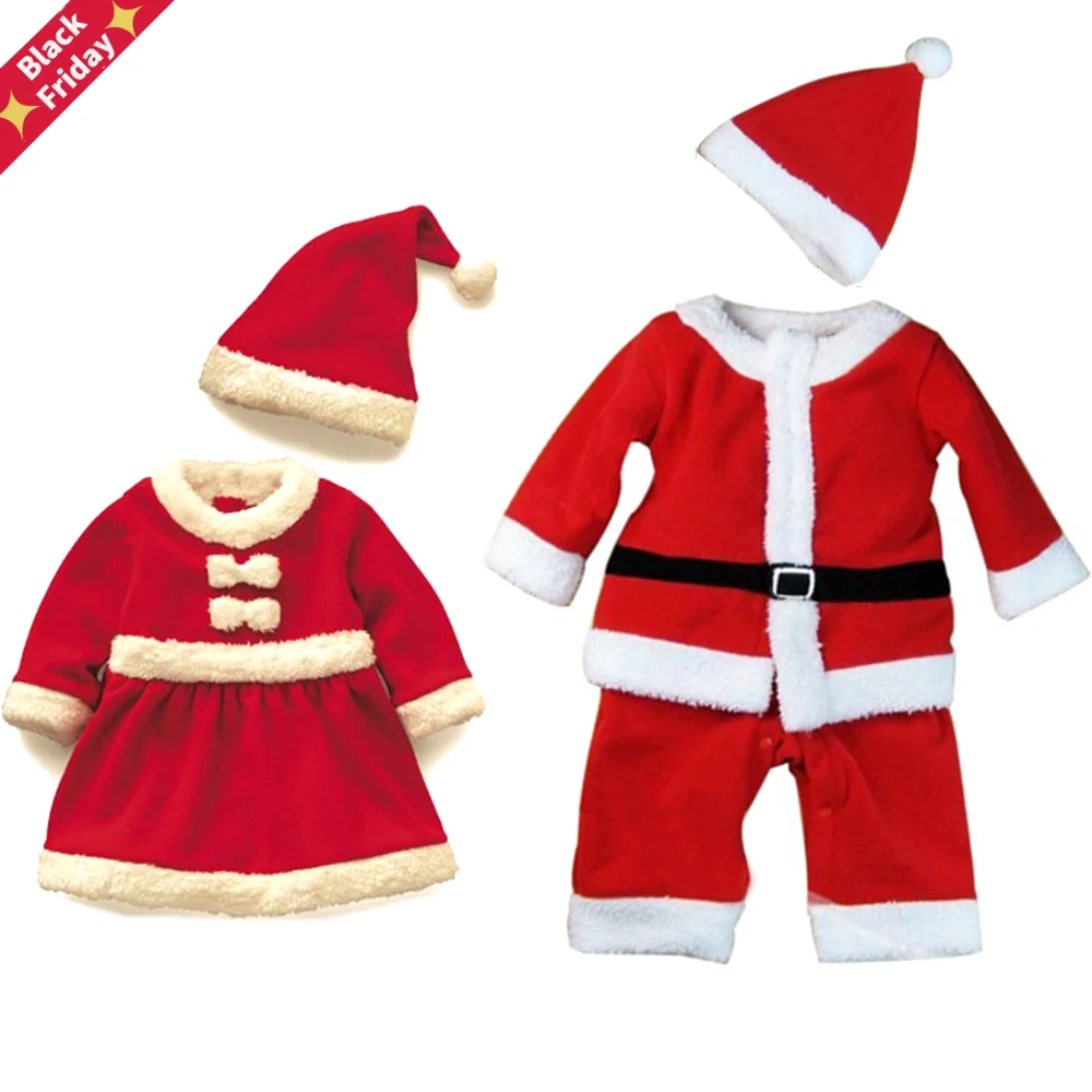 Baby-Kids-Christmas-Santa-Claus-Cosplay-Costumes-Boys-Girls-Baby-New ...