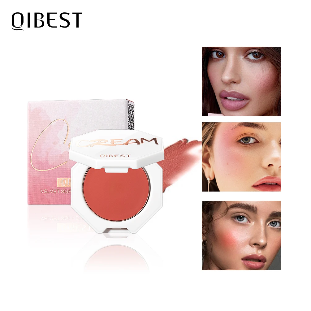 New 6 Colors Blush Makeup Palette Mineral Powder Red Rouge Lasting ...