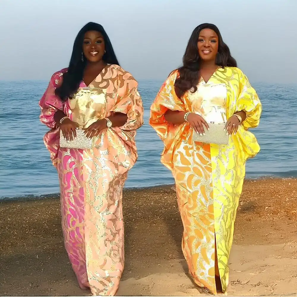 New Arrival african dresses for woman jacquard elegant african dresses ...