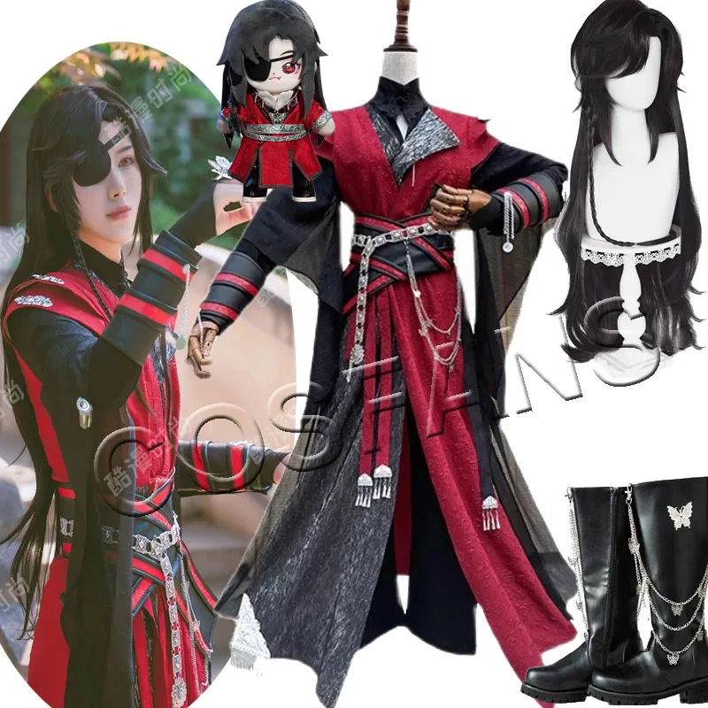 Anime-Tian-Guan-Ci-Fu-Cosplay-Hua-Cheng-Costume-Blakc-and-Red-Outfits ...