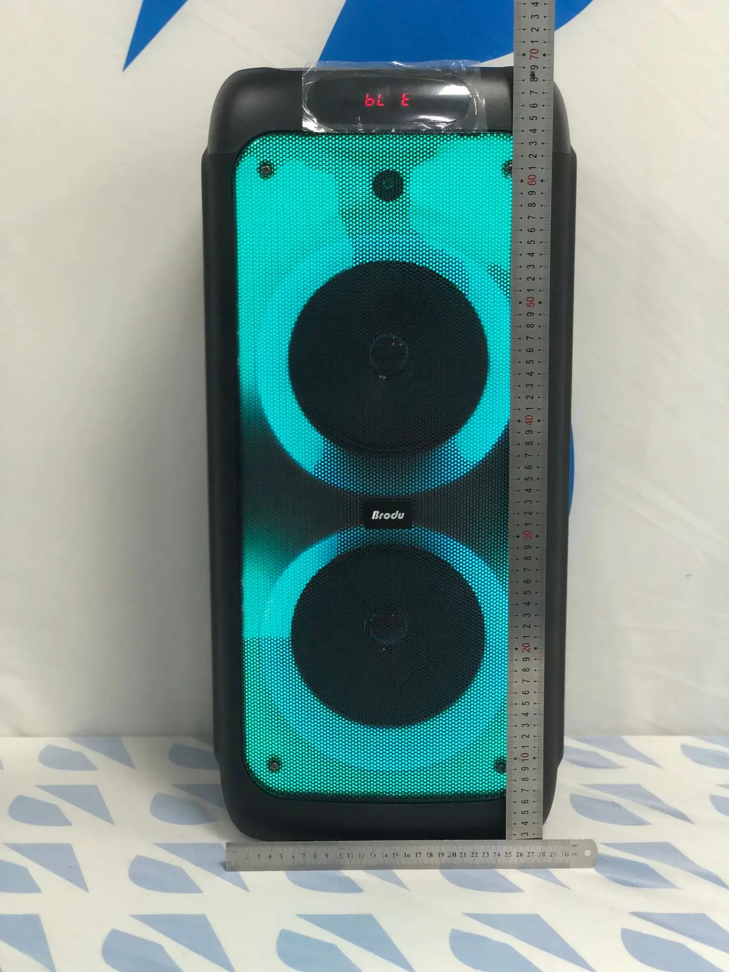 KTS Brodu speaker BTS-1388 Wireless Portable Speaker dual 8 inch BT ...