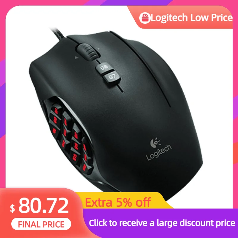 Logitech G600 Mmo Gaming Mouse