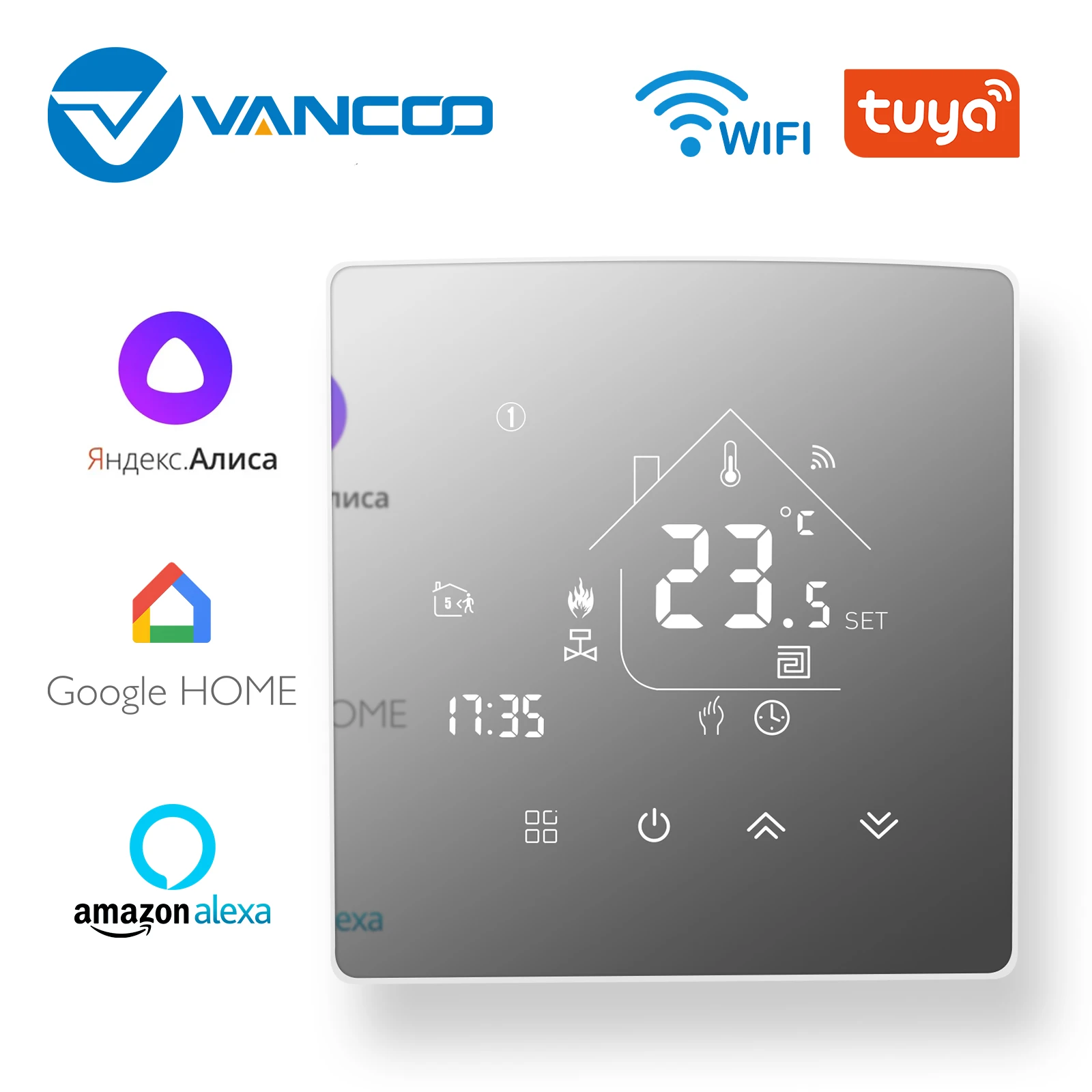 Tuya Smart Home Temperature Controller Room Warm Floor Wifi Heating ...