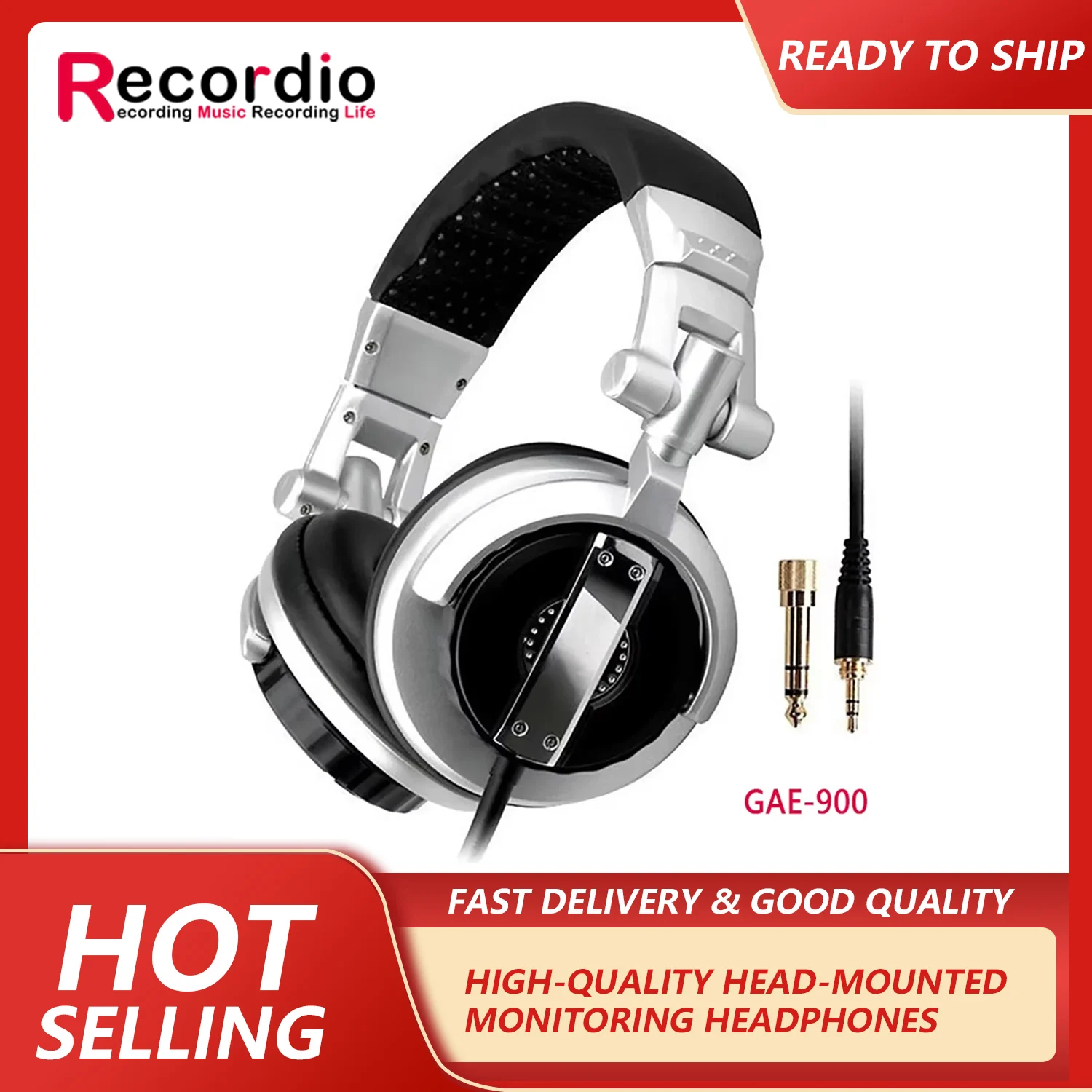 High-End-DJ-Monitor-Headphones-cancelamento-de-ru-do-Player-Game ...