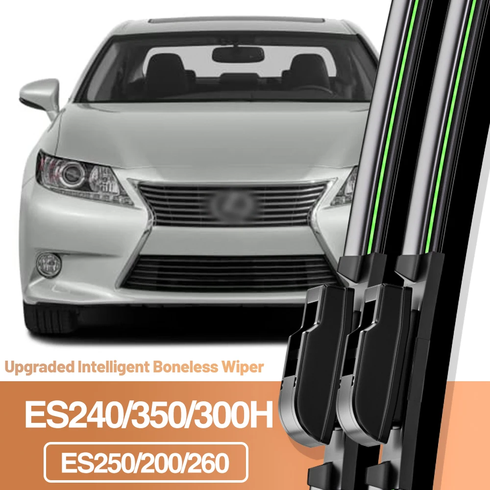 2pcs-For-Lexus-ES240-ES350-ES300H-ES250-ES200-ES260-2006-2019-Front-Windshield-Wiper-Blades ...