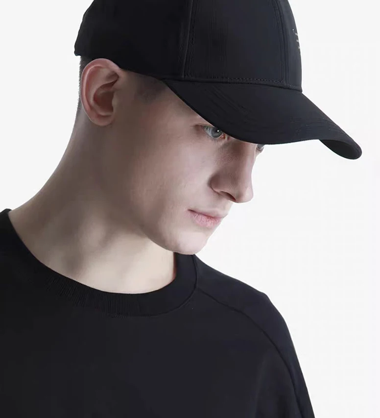 KRAKATAU 24ss Ripstop nylon 6 panel baseball cap minimalist design ...