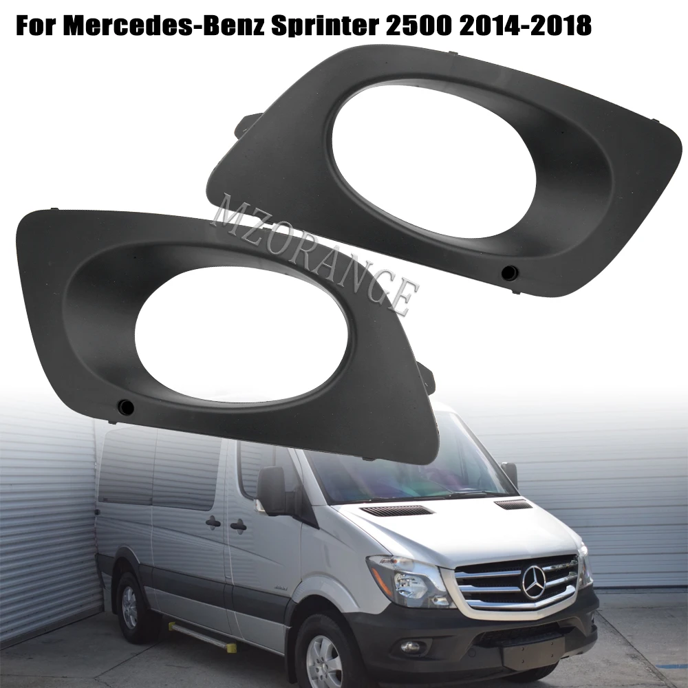For-Mercedes-Benz-Sprinter-W906-2014-2018-Fog-Lights-Covers-Car-Front ...