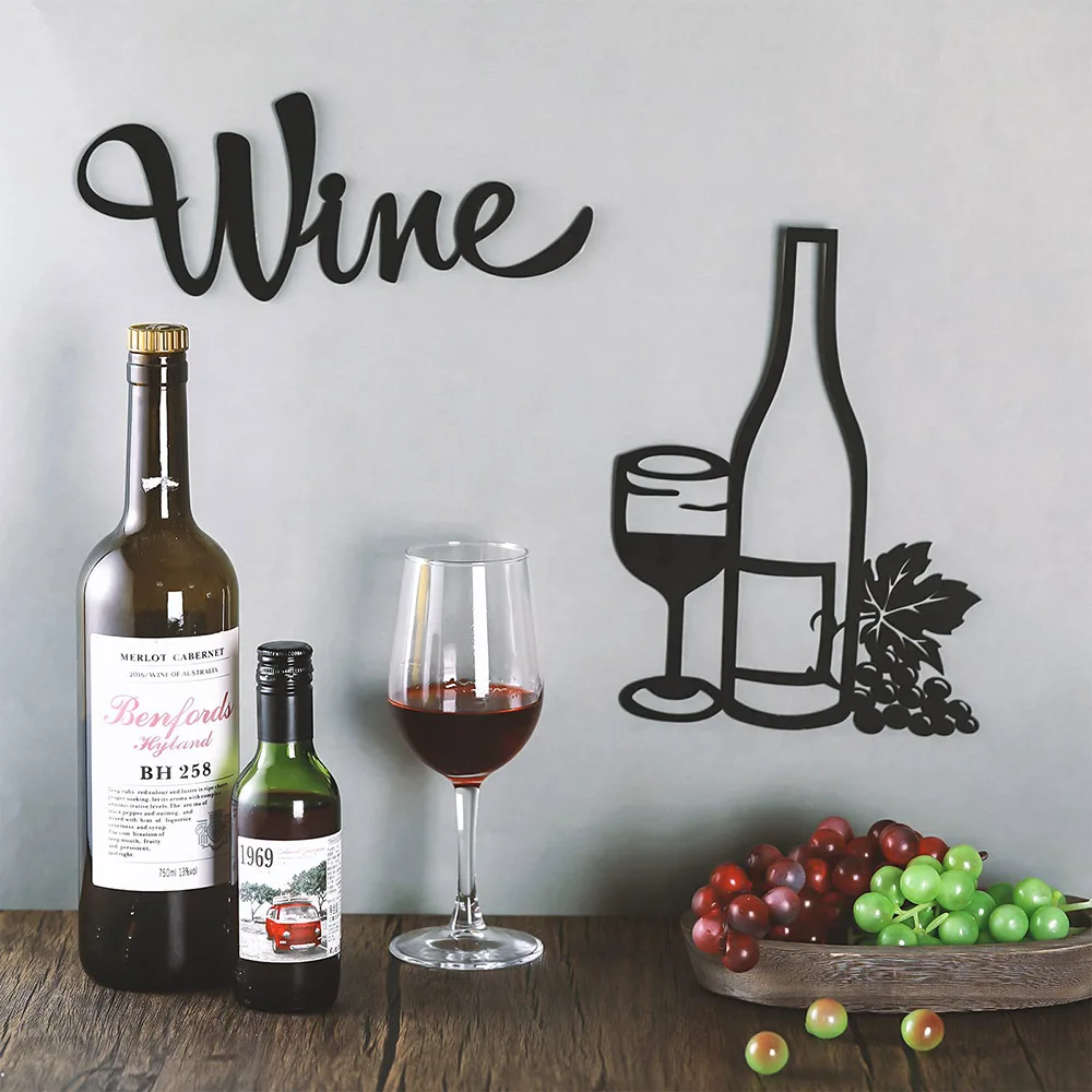 Metal Wine Art