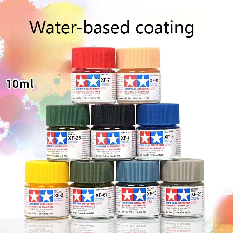 Matte Water-based Paint Coloring Coating Figurines Models Matte Acrylic ...