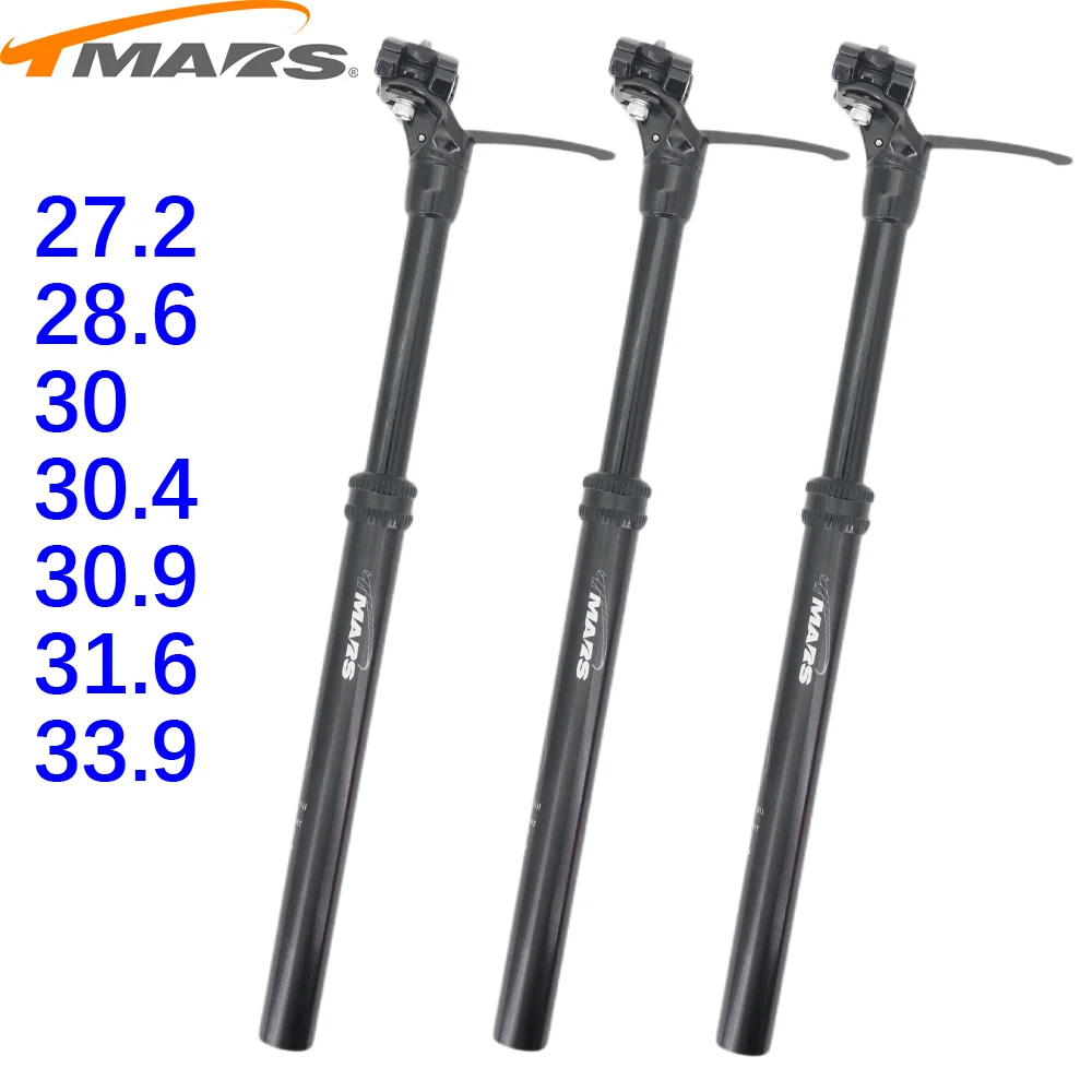Tmars Dropper Seatpost Height Adjustable 27.2mm Mechanical Manual ...