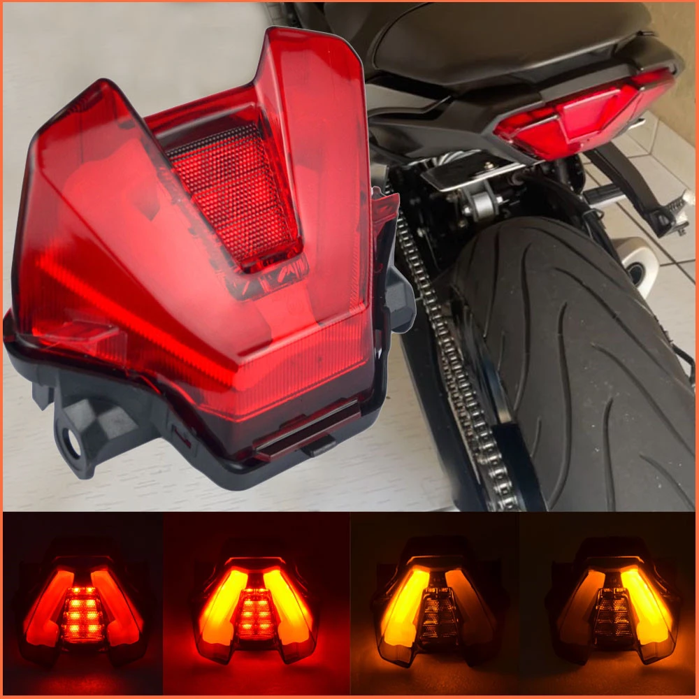 For Yamaha MT-07 MT07 2021 2022 2023 E-Mark Motorcycle Tail Light Brake ...