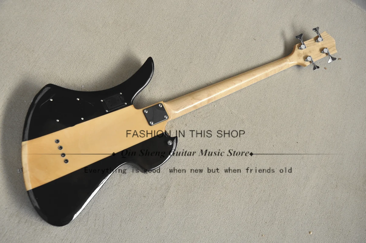 Black Bass Guitar 4 String