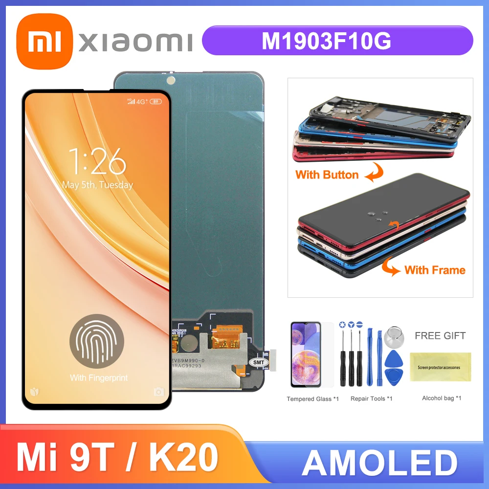 Pantalla Super Amoled Mi 9T / Mi 9T Pro para Xiaomi Redmi K20 / K20 Pro ...
