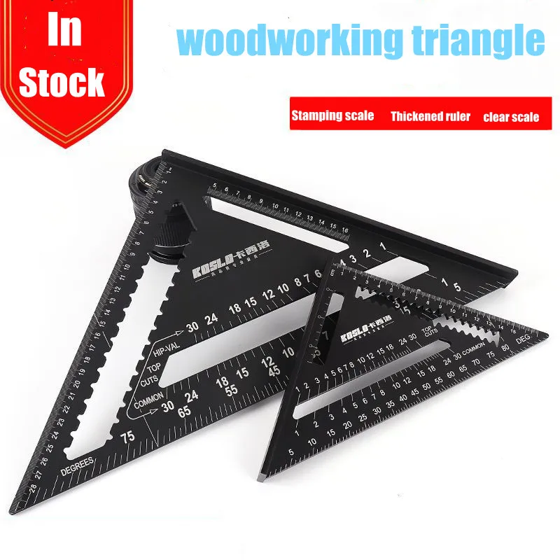 Aluminium Alloy Angle Woodworking Set | Aluminium Alloy Try Square ...