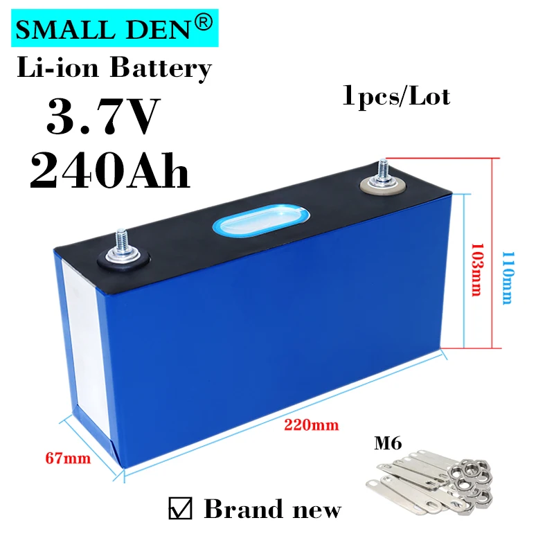 1pcs-Lot-New-3-7V-240Ah-Li-ion-battery-240000mAh-large-capacity ...