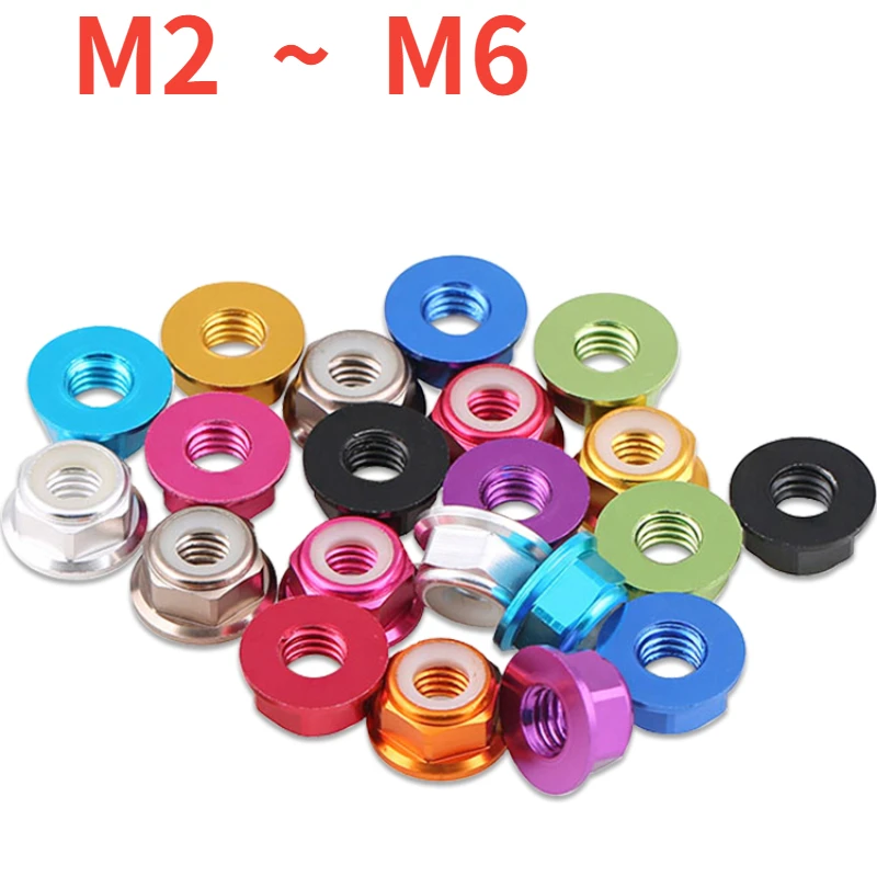 5pcs-M2-M3-M4-M5-M6-Grade-4-8-Multicolor-Aluminum-Alloy-Flange-Lock ...
