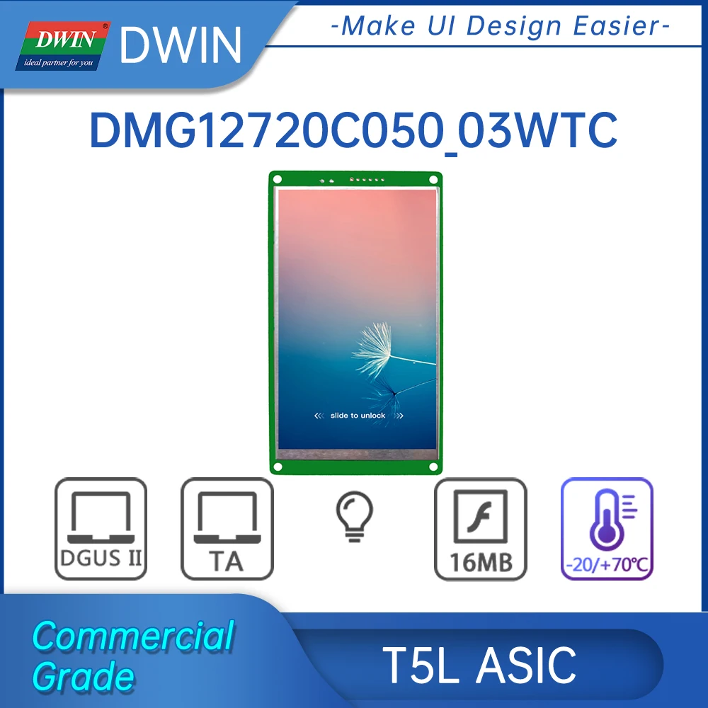 DWIN-5-0-Inch-TFT-LCD-Display-720-1280-Smart-LCD-Modules-IPS-Capacitive ...
