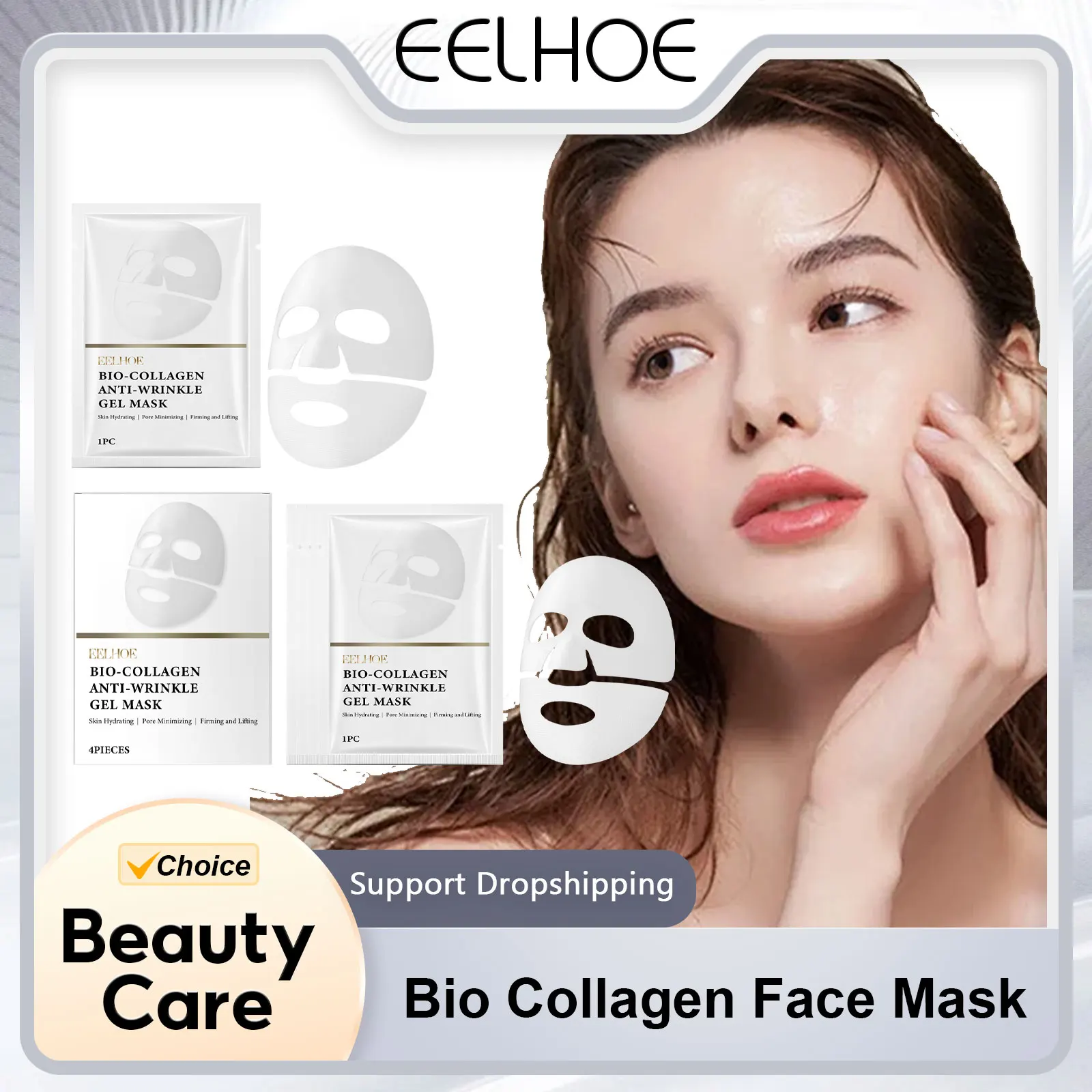 EELHOE-Bio-Collagen-Face-Mask-Firming-Face-Deep-Cleansing-Shrink-Pores ...