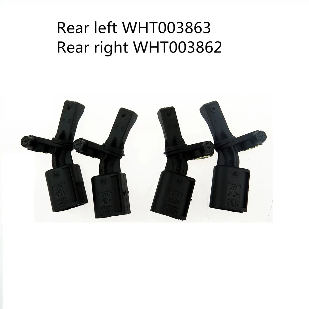 WHT003862-WHT-003-863-4-Pcs-ABS-Wheel-Speed-Sensor-Left-Right-Rear-for ...