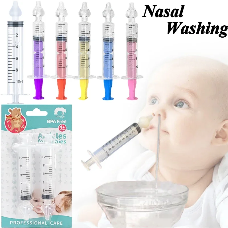 2Pcs-Needle-Tube-Nasal-Aspirator-for-Baby-Care-Nose-Clean-10ML-Baby ...