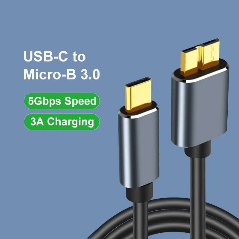 Conector-de-Cable-Micro-B-USB-3-0-a-tipo-C-sincronizaci-n-de-carga ...