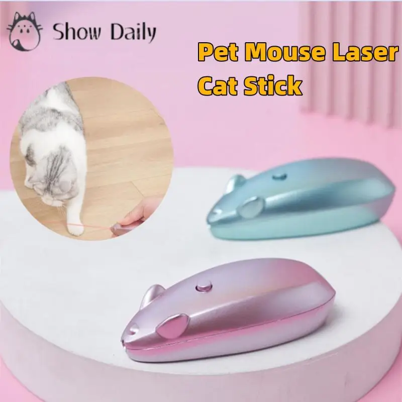 Pet-Mouse-Laser-Cat-Teaser-LED-Infrared-Laser-Cat-Teaser-Artifact-Cat ...