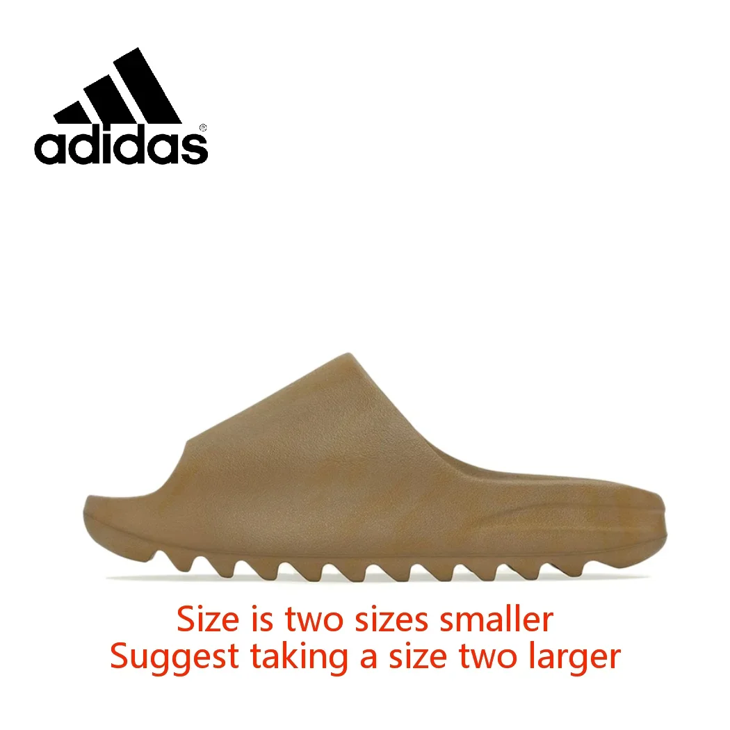 Zapatillas Adidas originales Yeezy SLIDE, sandalias de goma Eva para ...