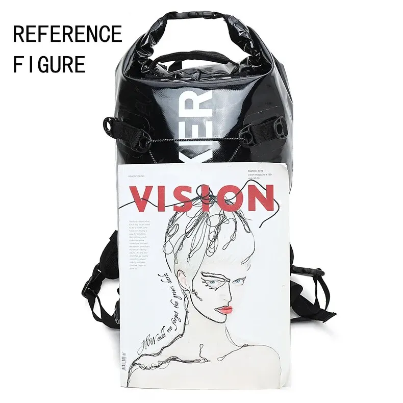 30L Outdoor Waterproof Backpack River Rafting Fishing Caving Tour ...