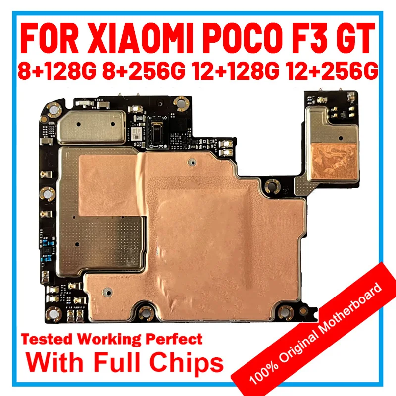8-128G-256GB-12-128G-256GB-For-XiaoMi-POCO-F3-GT-Motherboard-100-Clean ...