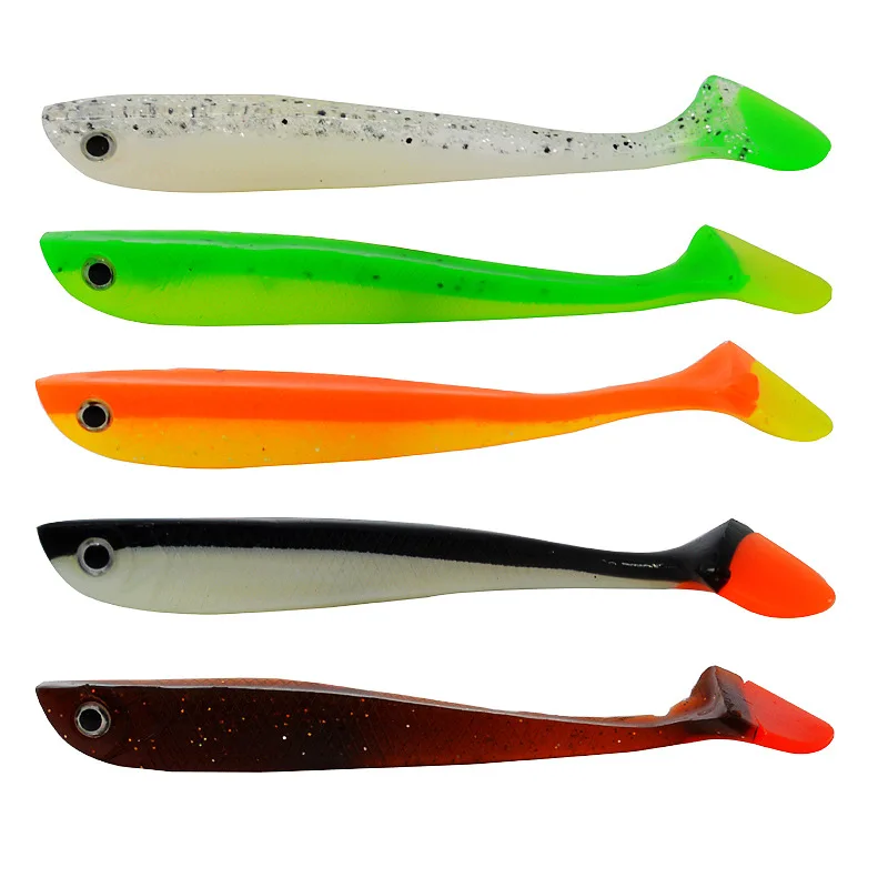 Hot Sale Soft Lure Bait 4 Pieces/Bag Fishing Artificial Lures Handmade ...