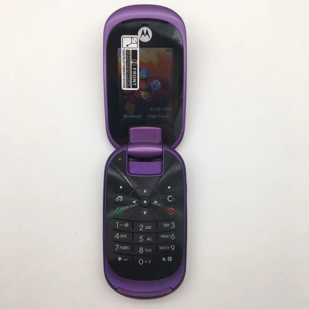 Motorola U9 Refurbished-Original Unlocked Flip Video recorder 2.0" 2MP ...