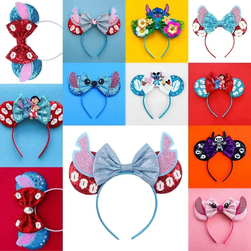 Diademas-de-Lilo-Stitch-con-orejas-de-Disney-para-mujer-diademas-con ...