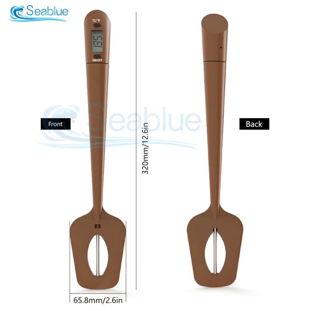 Digital Spatula Thermometer, Silicone Candy Chocolate Sauce, 58% OFF