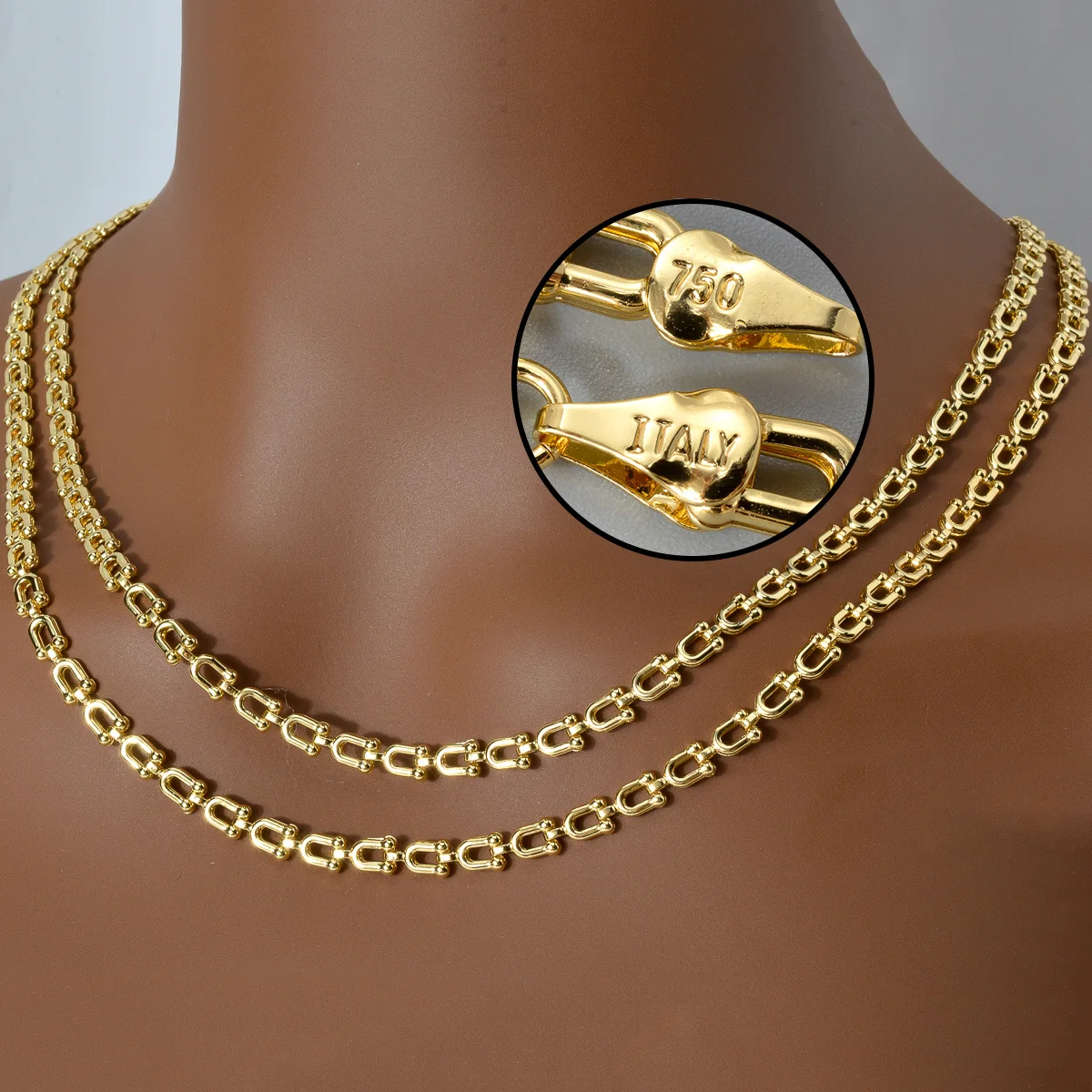 Sunny-Jewelry-Fashion-Unisex-U-Shape-Link-Chain-Necklace-for-Women-Man ...