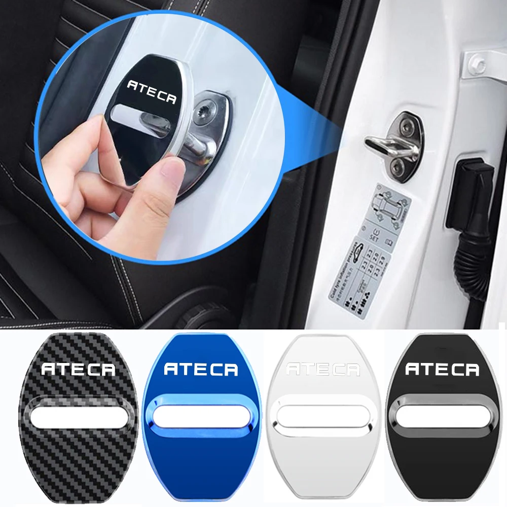 Couvercle-de-serrure-de-porte-de-voiture-tui-de-protection-pour-Seat ...