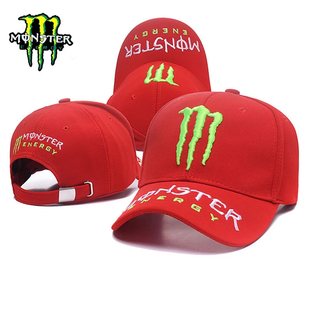 Monster Energy Baseball Cap Racing Dirt Bike Riding Parkour Sport Cap ...