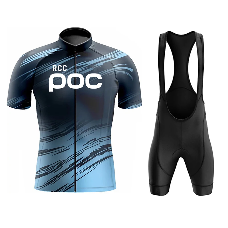 2024-rcc-poc-Men-Cycling-Jersey-Set-Summer-Cycling-Clothing-MTB-Bike ...
