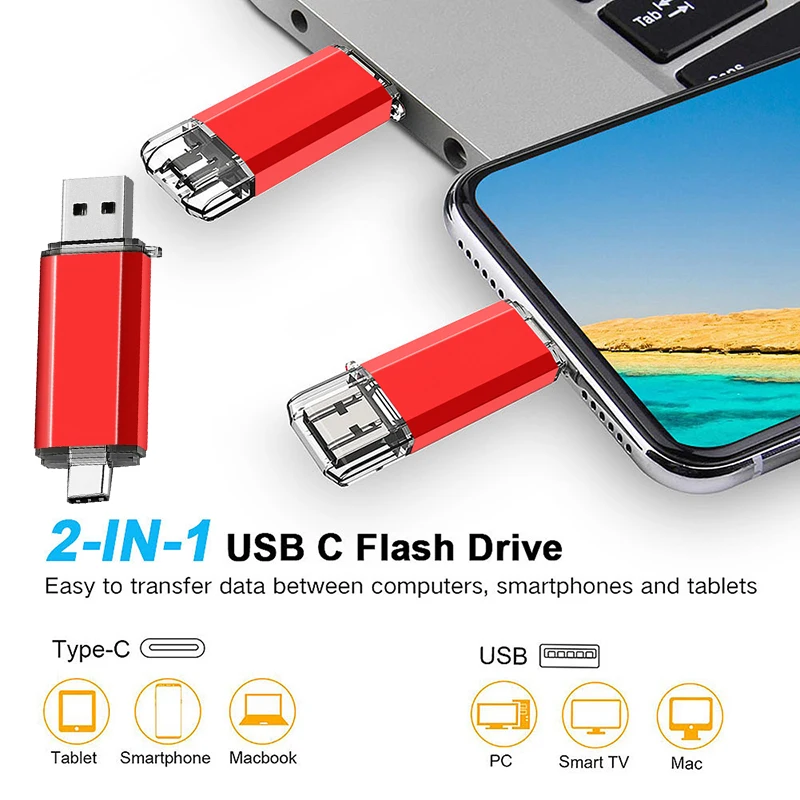 Unidad-Flash-USB-OTG-tipo-C-Pendrive-de-512GB-256GB-128GB-64GB-32GB-16gbPendrive-para ...